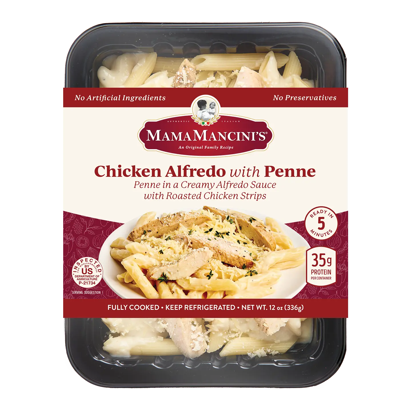 Chicken Alfredo with Penne - Mama Mancini's